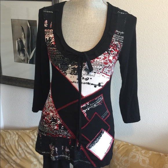 OCCO | Tops | Unique Shirt Made In Paris Occo | Poshmark